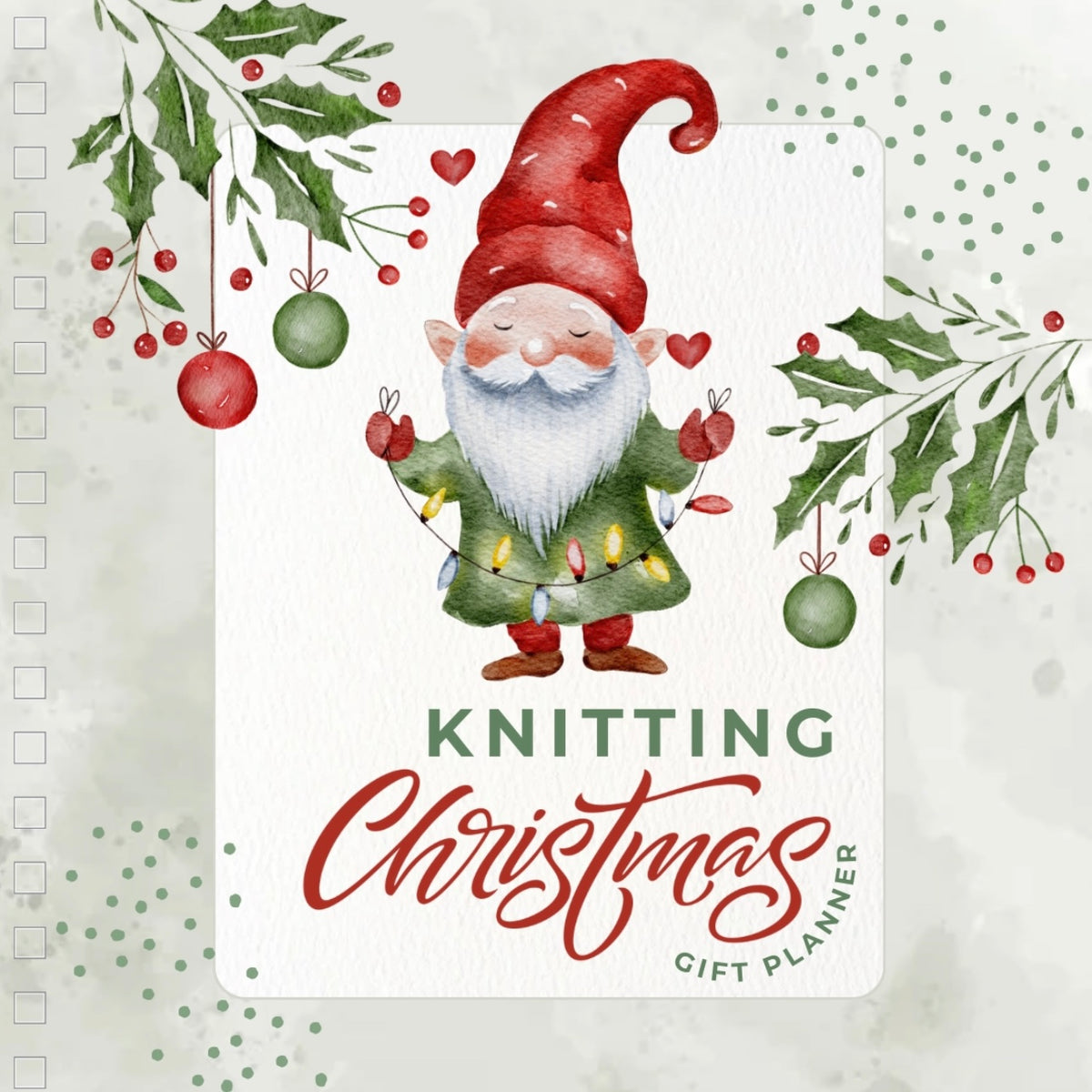 Part 5: Brainstorm, plan and organize your Christmas knitting projects ...