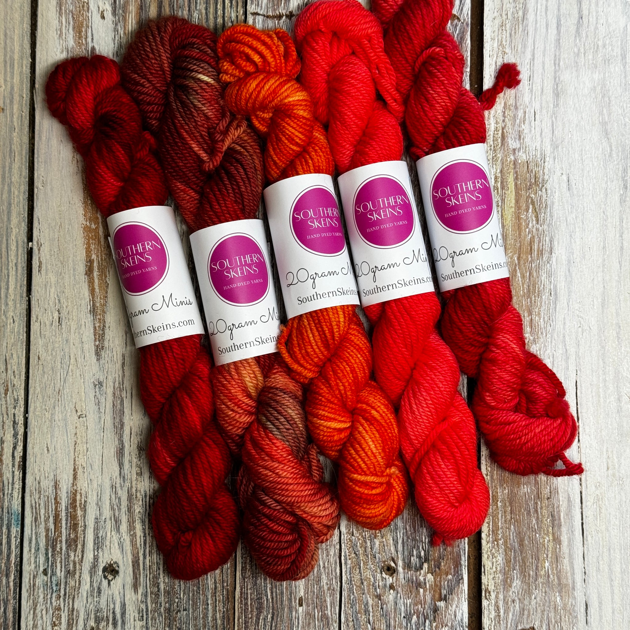 DK Mini Skein Sets (5 minis per set) – Southern Skeins