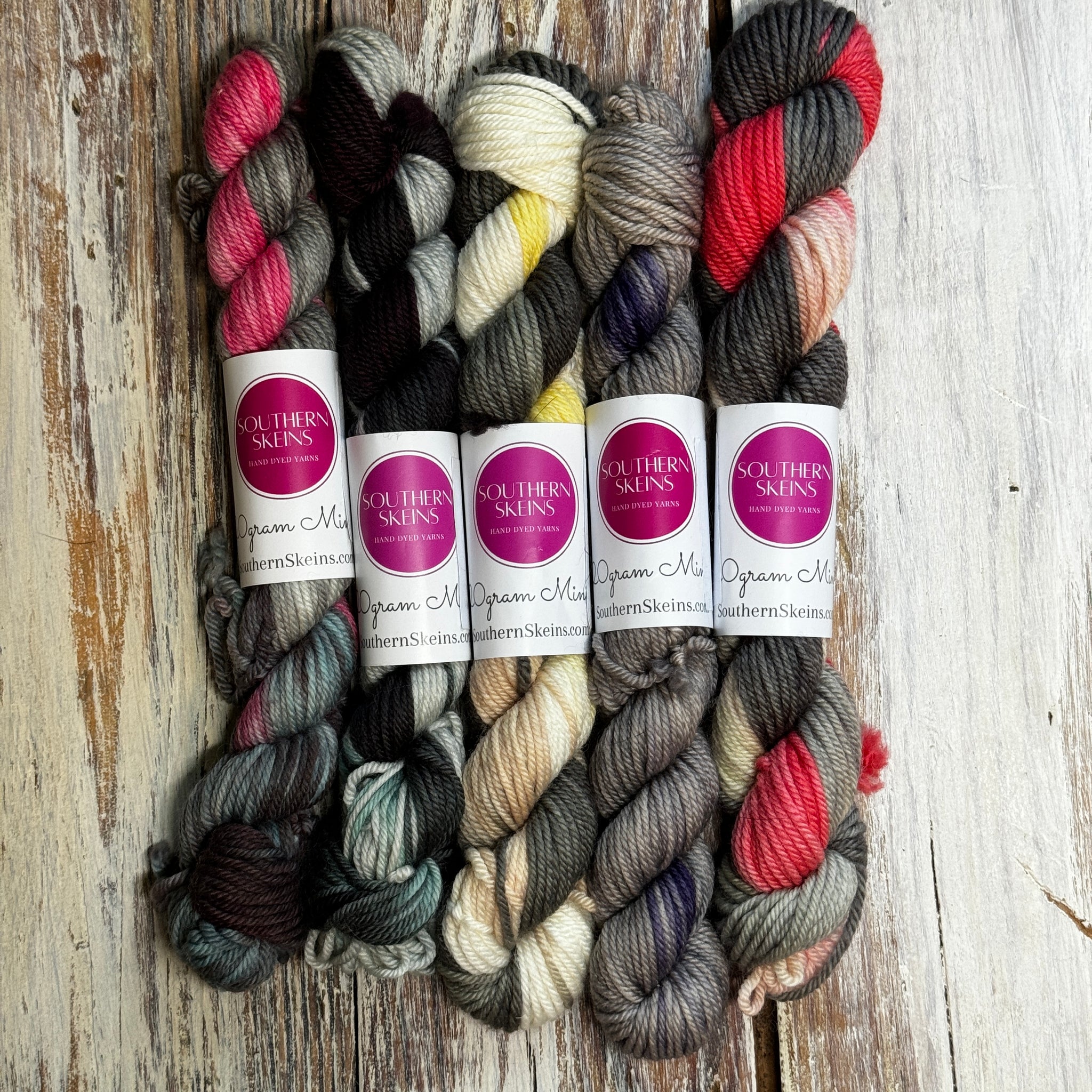 DK Mini Skein Sets (5 minis per set) – Southern Skeins