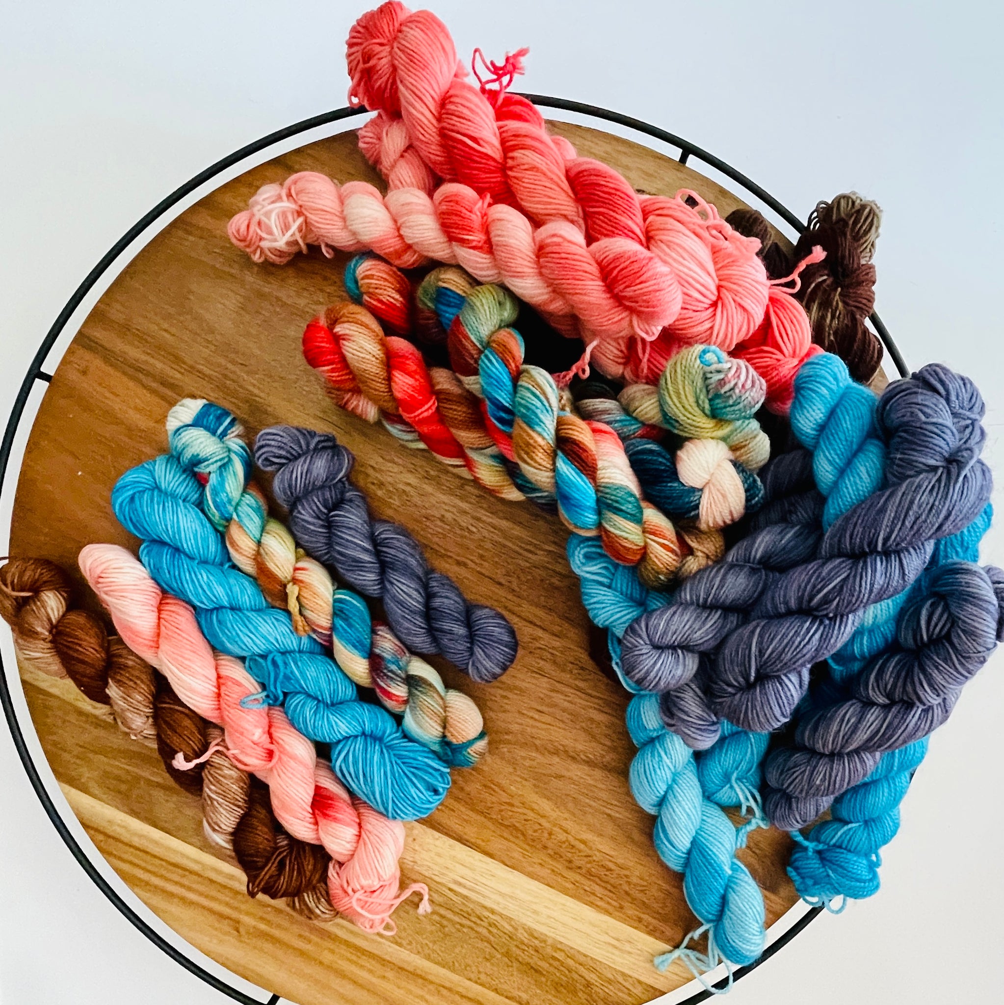 Sock Yarn Mini Skein Sets (5 minis per set) – Southern Skeins